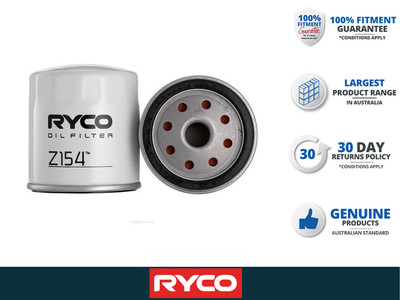 Ryco Oil Filter Fits Oldsmobile Omega 2.5L L4 Petrol Engine Z154 | eBay ...