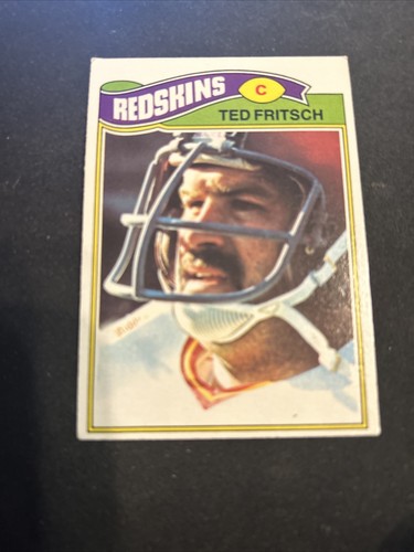 1977 Topps Football Card #263 Ted Fritsch Washington Redskins Ex+ Free ...