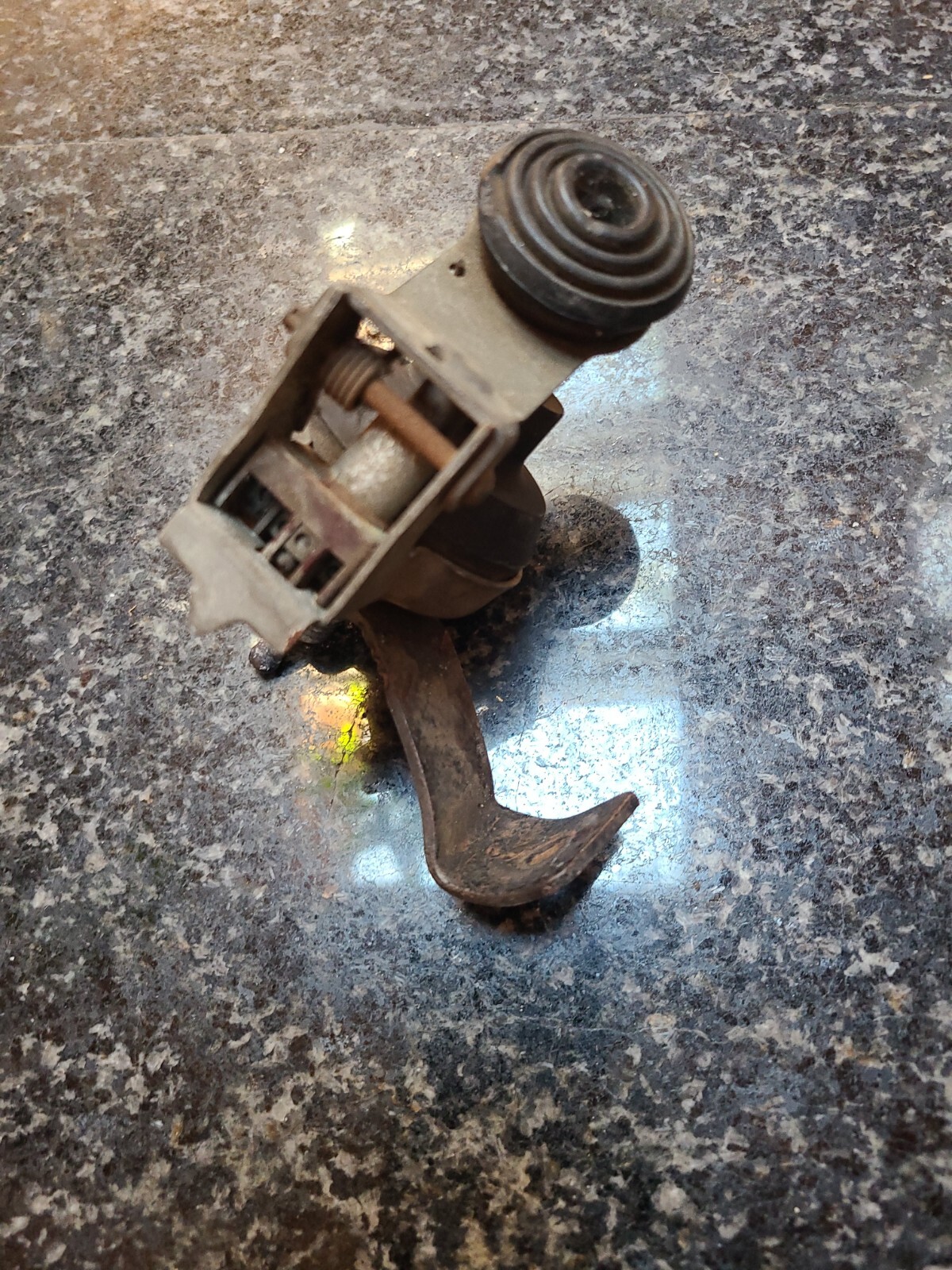 Mercedes 190SL windshield washer foot pump with bracket VDO tested good ...