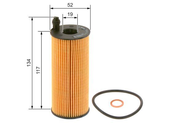 Oil Filter F026407123 Bosch 11428507683 0412WA010 04152WA010 P7123 ...
