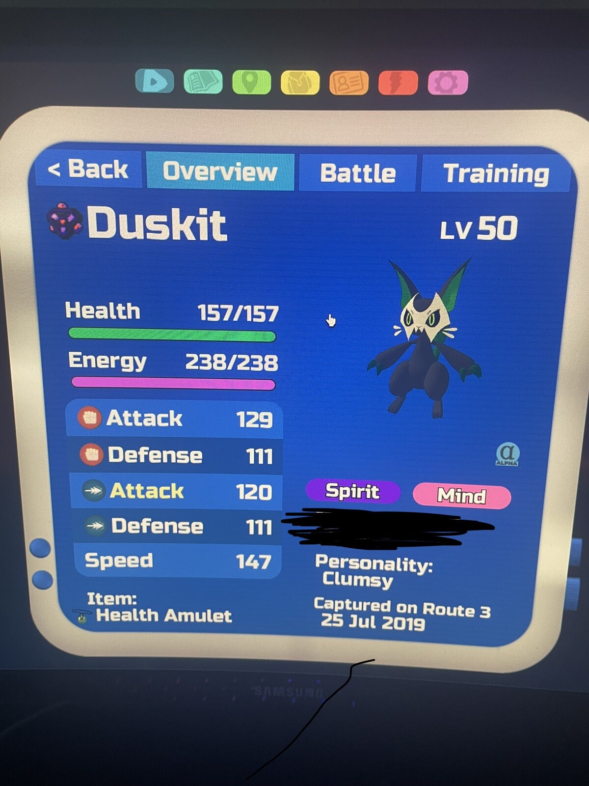 Loomian Legacy: Alpha Duskit Lvl 50 | eBay