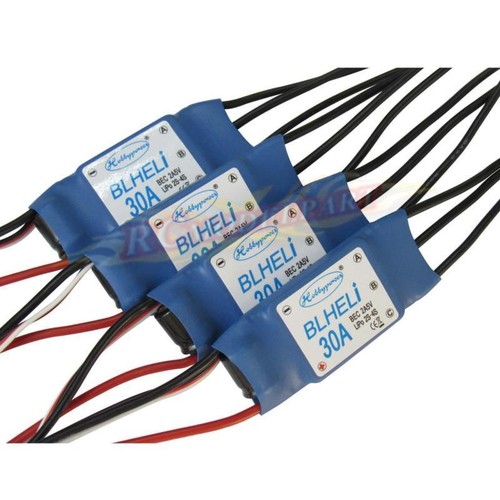 4pcs HP BLHELI 30A Brushless ESC Speed Controller 2-4S for RC ...