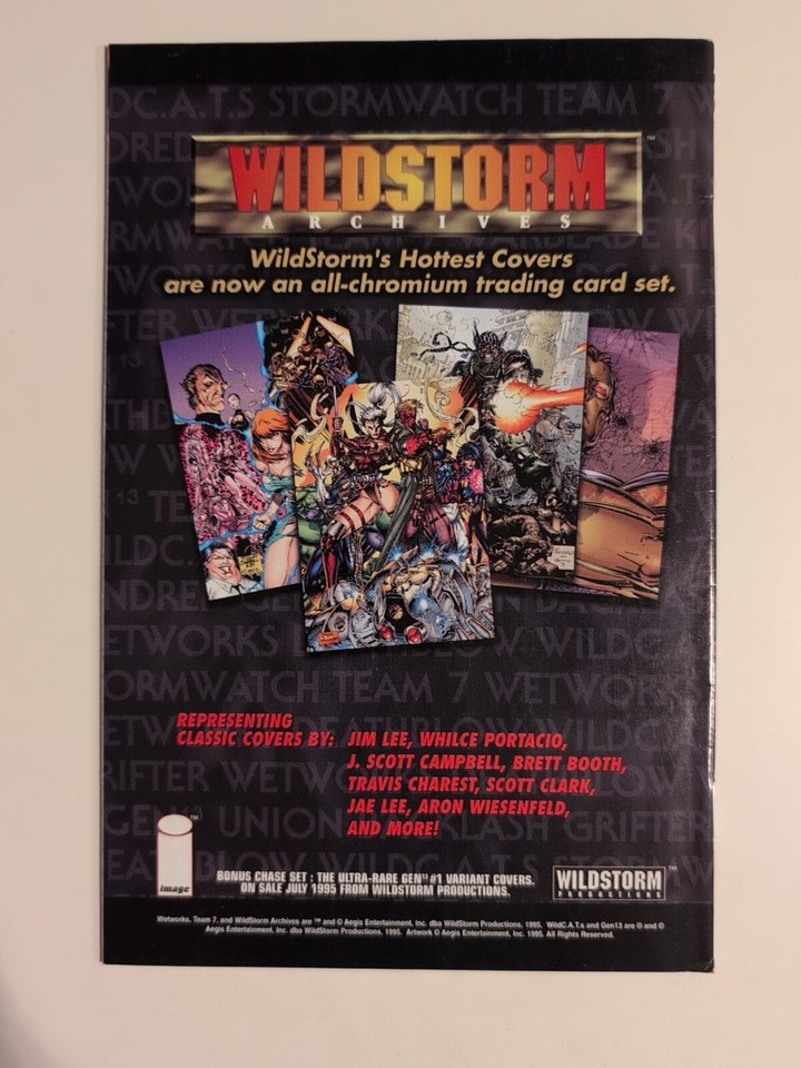 WildCATs Adventures #10 Image Wildstorm Comics 1994 CHEAP Back Issue ...