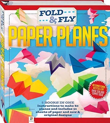 Fold and Fly Paper Planes (binder relaunch), Hinkler 9781743631225 | eBay
