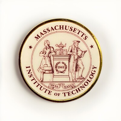 Massachusetts Institute Of Technology MIT Logo Lapel Pin | eBay