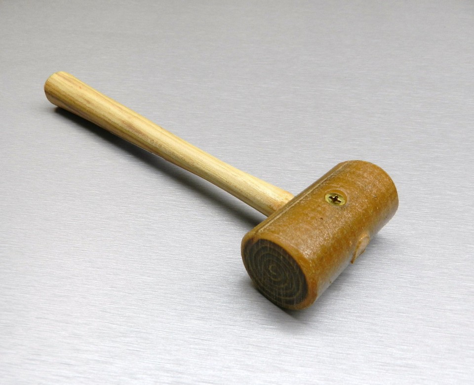 5 Rawhide Mallets Jewelry Wood Leather Metalsmith & Crafts Work Set ...
