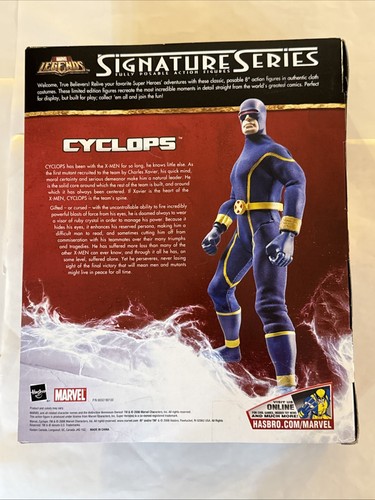 Marvel Signature Series Spider-Man Origins CYCLOPS NIB | eBay