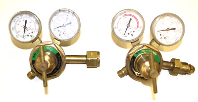 Oxy Acetylene Welding - Oxygen And Acetylene Gauge