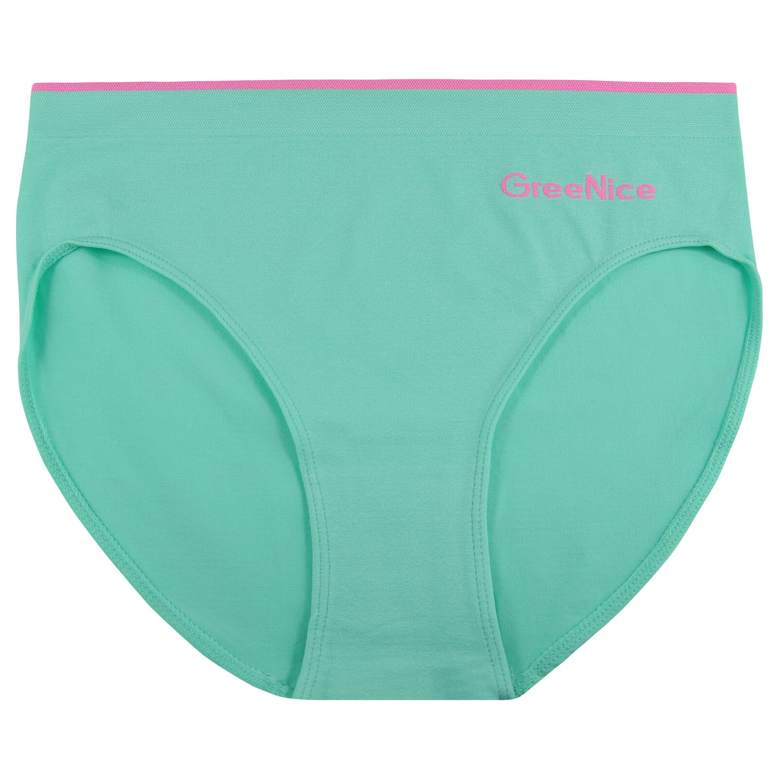 Damen Slip Microfaser Unterwäsche Uni Neon Farben Hipster Unterhose ...