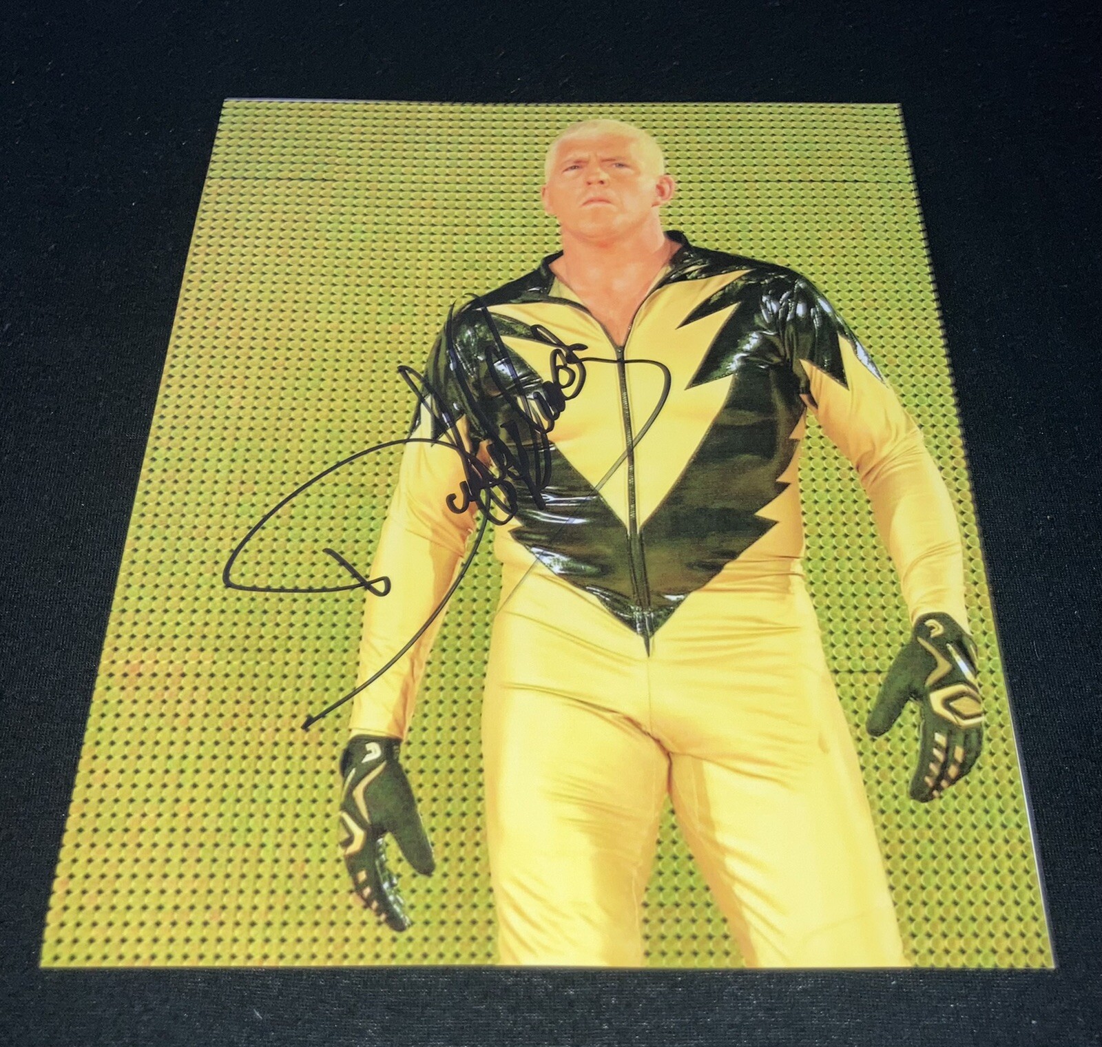DUSTIN RHODES GOLDUST SIGNED 8X10 PHOTO WWE AEW WRESTLING SUPERSTAR ...