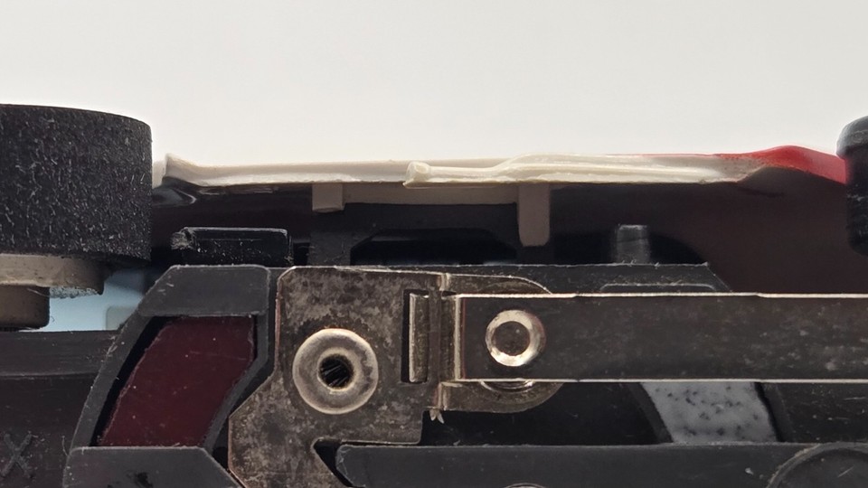 Aurora Afx Magnasonic '55 Chevy Bel Air White Red Flames HO Slot Car | eBay