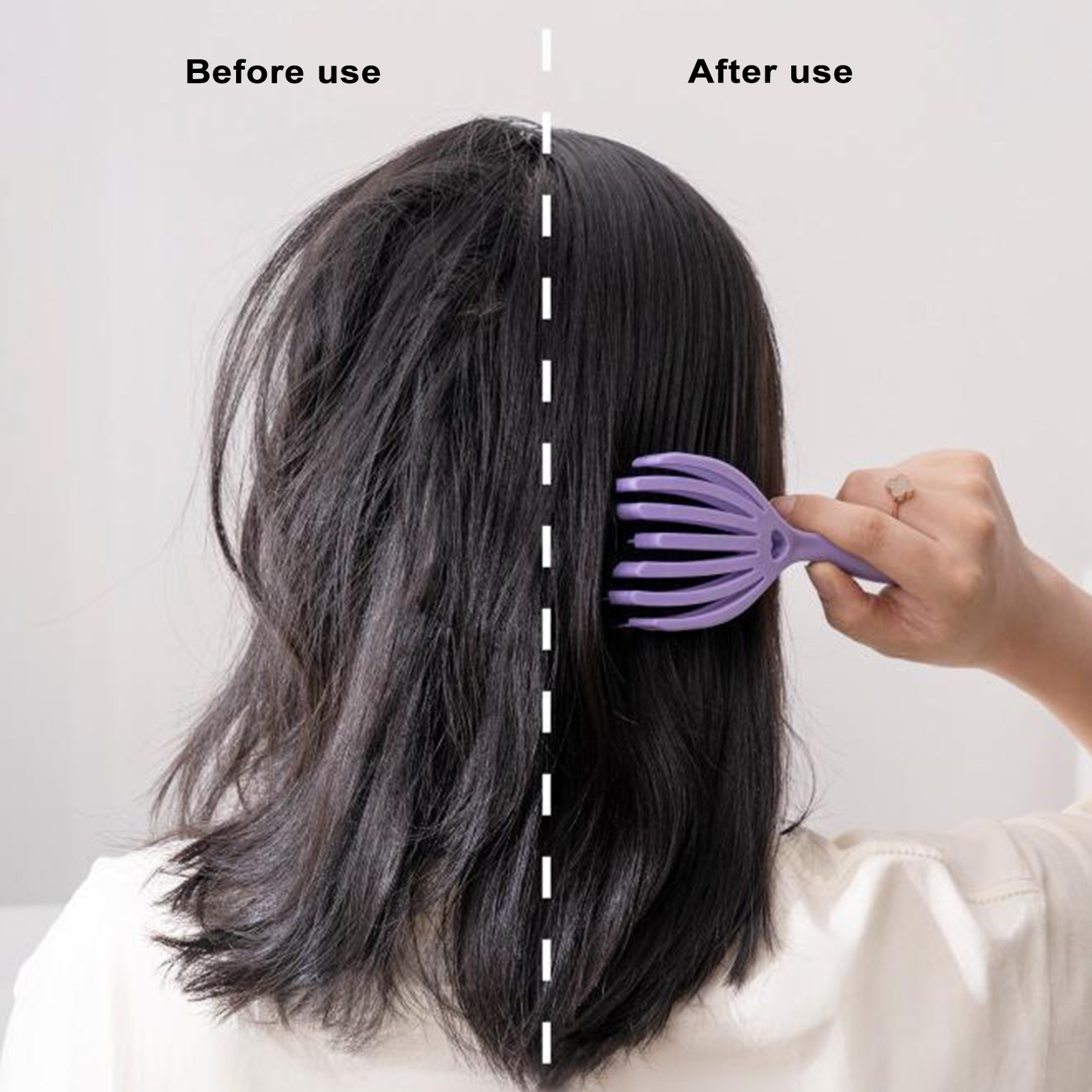 High-quality Comb for Scalp Massage Hollow Head Design Lightweight Easy ...