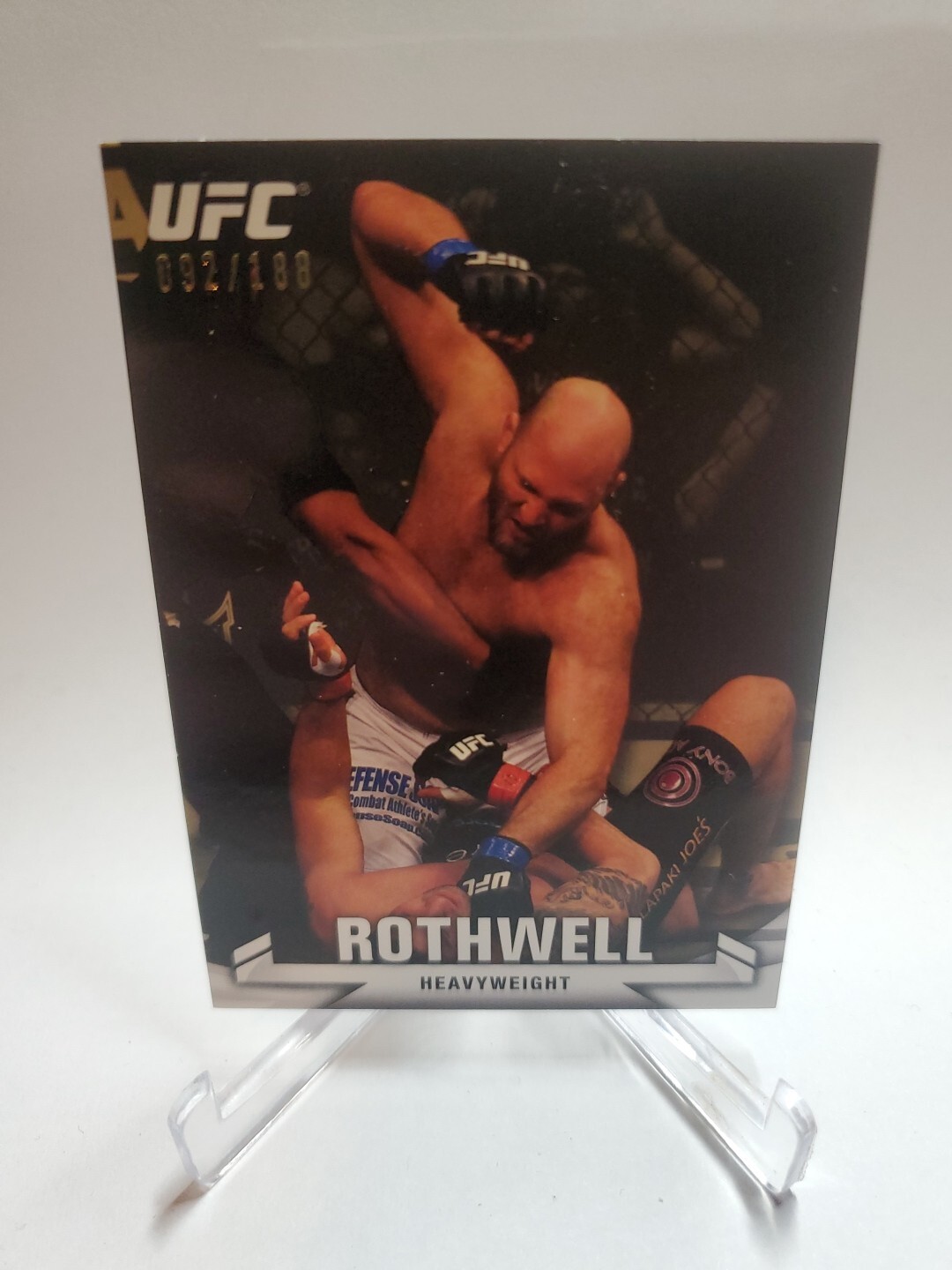 2013 Topps UFC Knockout - Gold #80 Ben Rothwell /188 for sale online | eBay