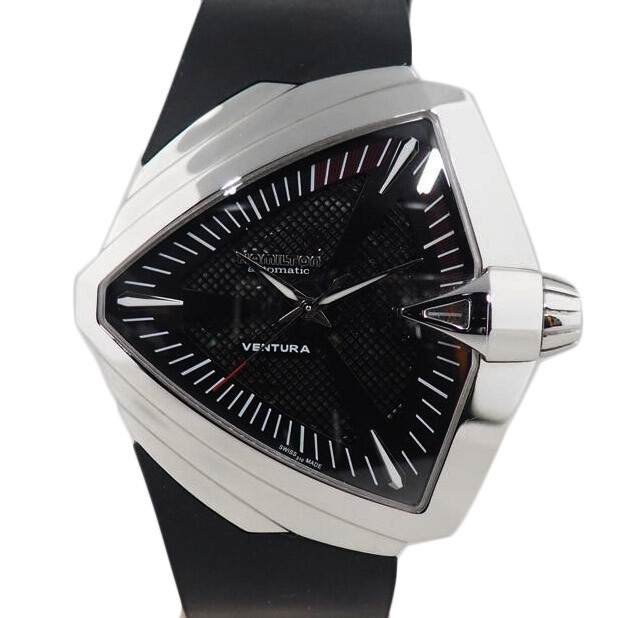 Hamilton Ventura Men's Black Watch - H246551 for sale online | eBay