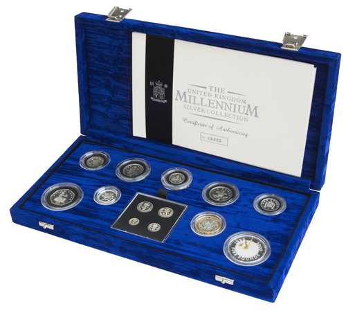 2000 Silver Proof Coin Collection Millennium 13 COIN COLLECTION | eBay