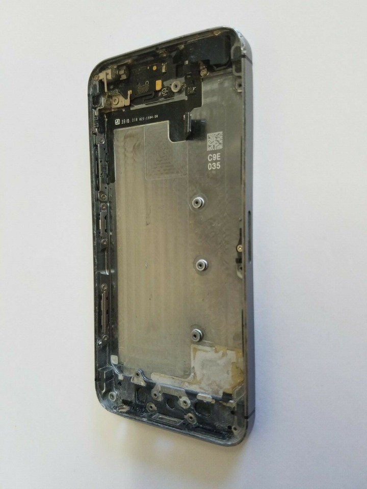 Original Apple iPhone 5S Gray Rear Back Housing Cover Replacement | eBay