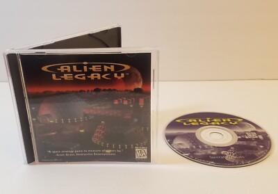 Alien Legacy PC CD-Rom 1994 Vintage Sierra MS-Dos Computer Strategy ...