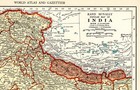 1940 Antique INDIA Map Vintage Map of BURMA MAP of India Gallery Wall ...