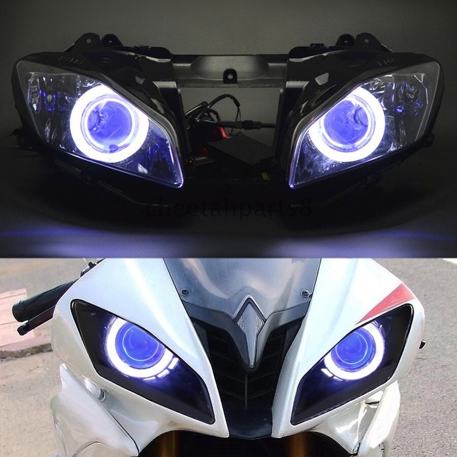 Angel Eyes Headlights Motorcycle