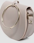 8 by YOOX ROUND small leather Shoulder Bag purse Italy magnetic flap | eBay