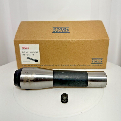 Bolton Tools End Mill Holder R8-EM3/8 | eBay