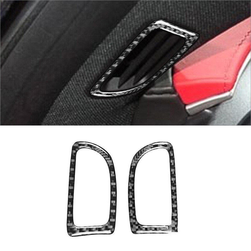 37Pcs For Corvette C7 2014-19 Carbon Fiber Interior Full Set Decorative ...