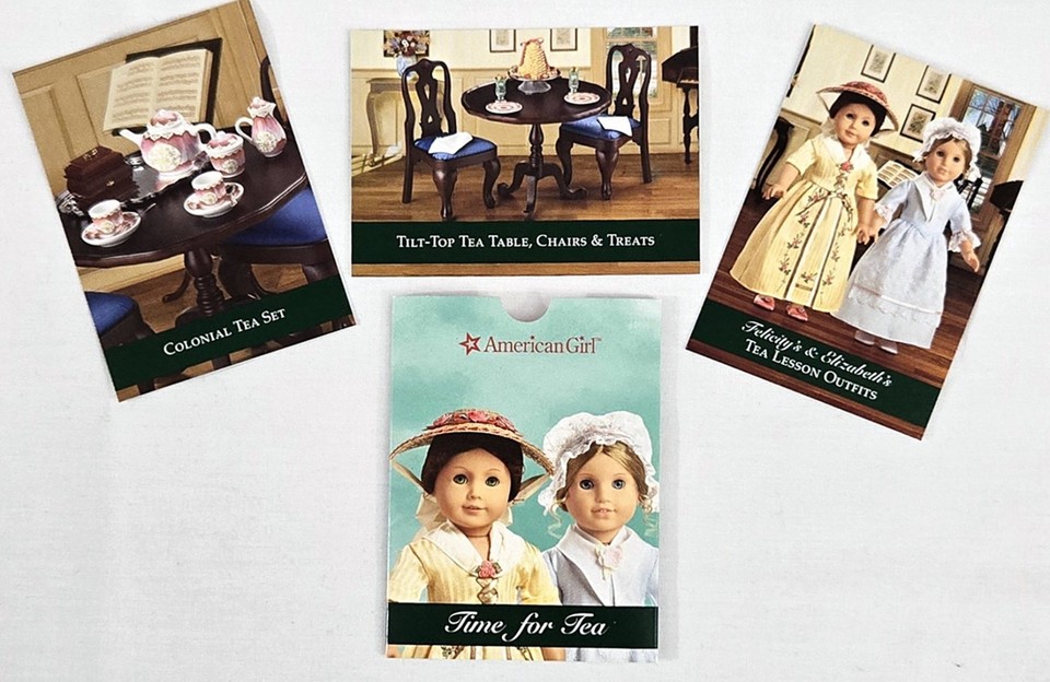 American Girl Doll Clothing 2005 Felicity's Tea Lesson Outfit VINTAGE ...