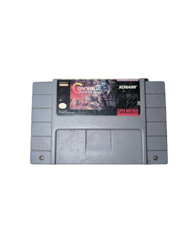 Contra 3 III: The Alien Wars Super Nintendo SNES Authentic Not Tested ...