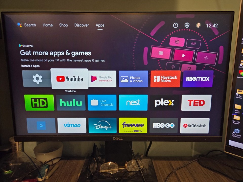 2015 NVIDIA SHIELD P2571 16 GB Android TV 4K HDR Streaming Media Player ...