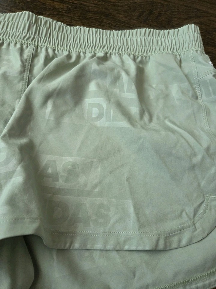 NWT Adidas Aeroready Athletic Light Green Women's Shorts Size XL(d10 ...