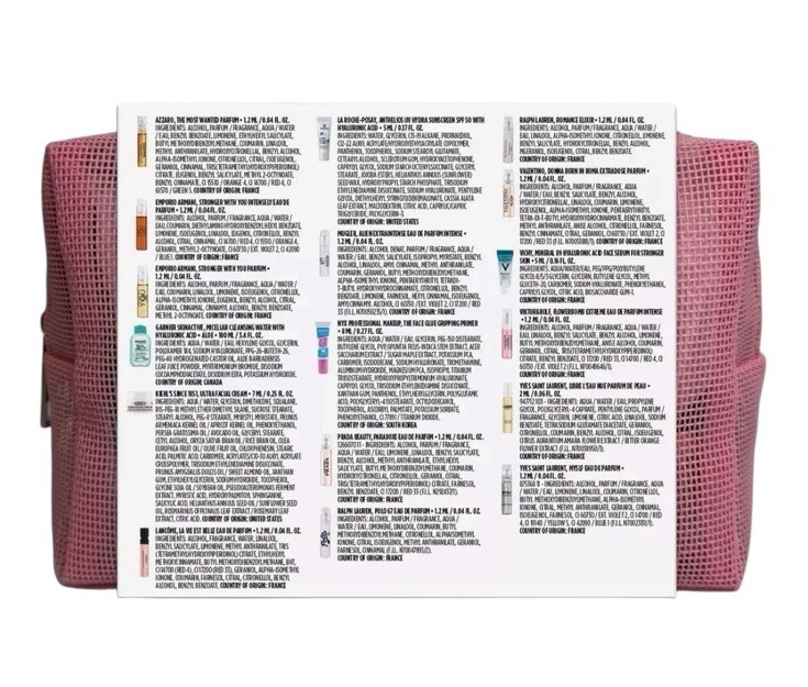 2025 ULTA Perfume Sample Bag Gift Set 17pc Buzzworthy Mini’s Beauty ...