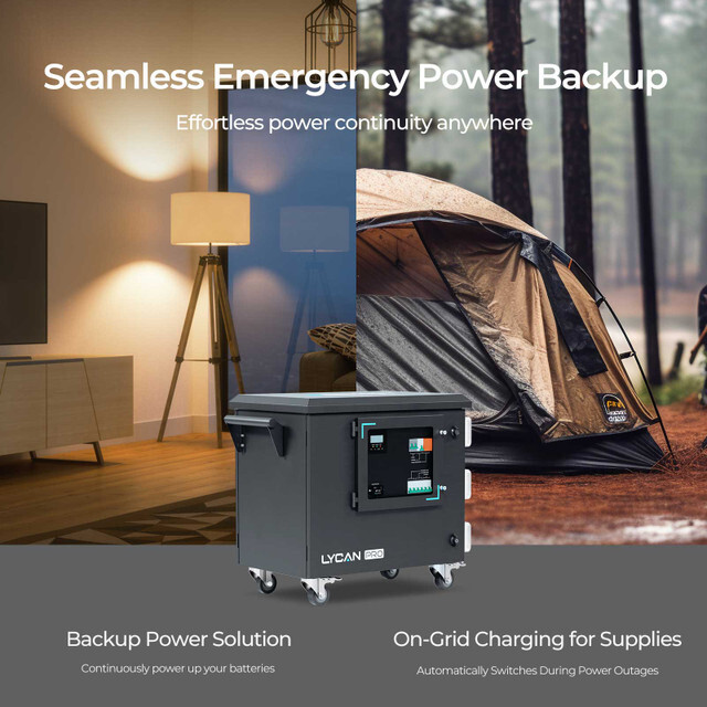 Renogy Lycan 5000 Power Box All-in-One Power Solution LiFePO4 Battery ...