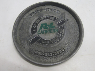 OLD VINTAGE METAL R/L CARRIERS COASTER CUP TRAY ADVERTISING | eBay