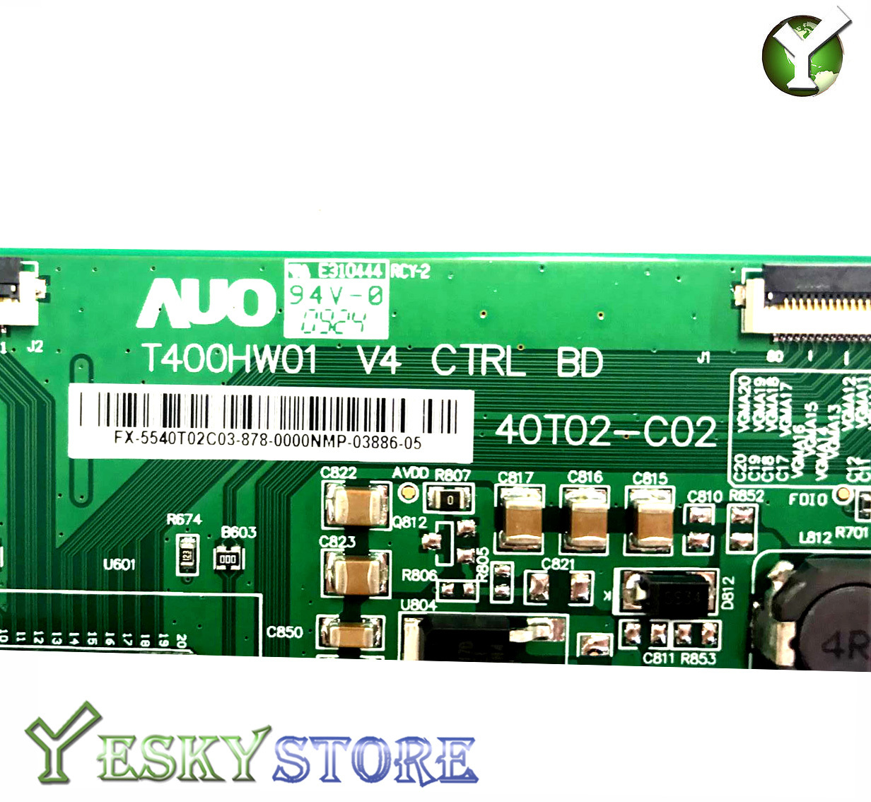 Brand New T400HW01 V4 CTRL BD 40T02-C02 T-Con Board LCD Controller | eBay