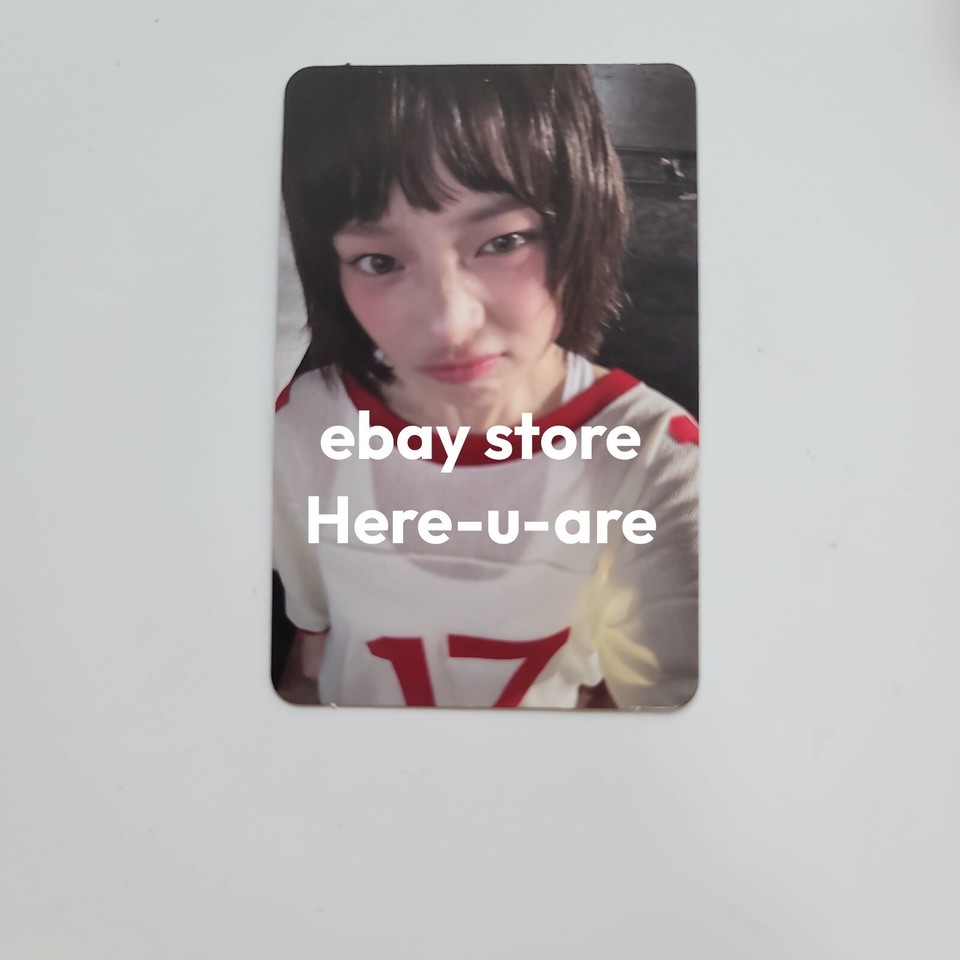 NEWJEANS HANNI HOW SWEET BUBBLE GUM Broadcast Photocard PC Gongbang ...