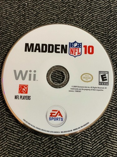 MADDEN NFL 10 - Wii - DISC ONLY - FREE S/H - (B10) | eBay
