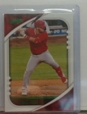 2021 Absolute Mike Trout GREEN Parallel Card Angels #83 | eBay