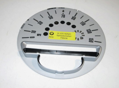 MINI Speedometer Fascia Dial Face Trim 9125929 New Genuine | eBay