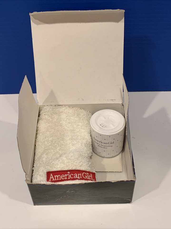 American Girl Doll Cleansing Skin Care Kit Washcloth and Cleansing ...