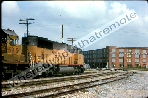 Original Slide UP Union Pacific 6153 EMD GP50 Houston TEX 5-93 | eBay