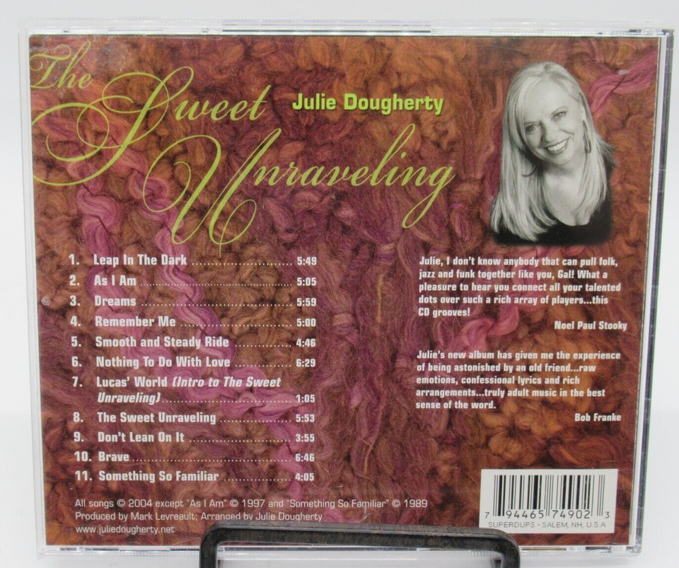 JULIE DOUGHERTY: THE SWEET UNRAVELING MUSIC CD, 11 GREAT TRACKS ...