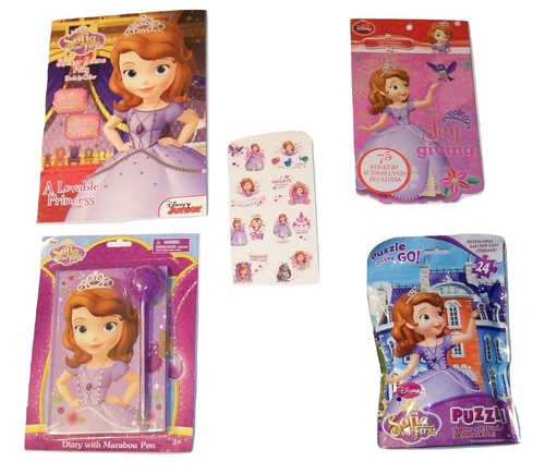 Disney Sofia the First Activity Gift Set ~ A Lovable Princess (5 Items ...