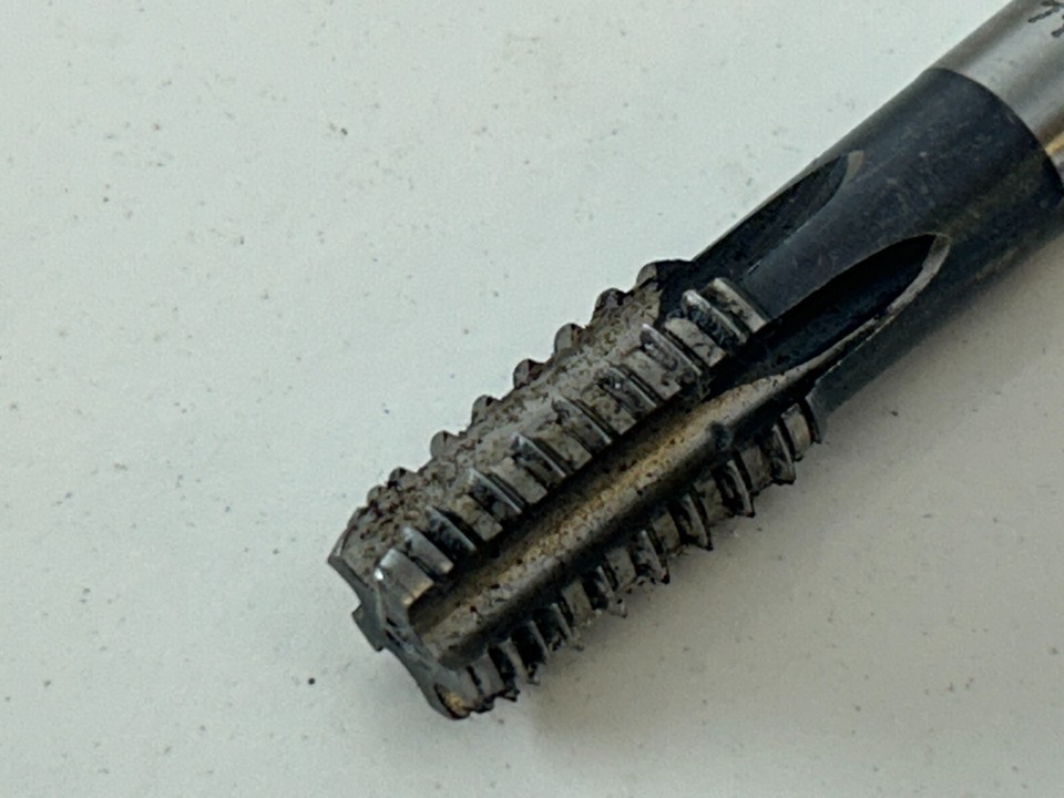 1/4" NPT Long Series Tap, RH, Noris ,HSS, NPTF, 18TPI, Interrupted Tap ...