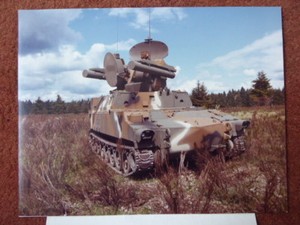 Press photo boeing us roland surface to air guided missile us army xm ...