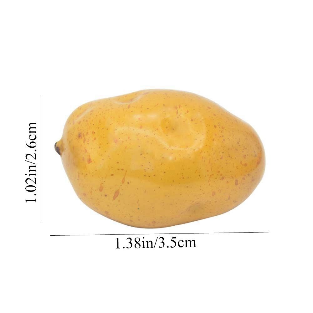 Realistic Cognitive Toy Potato Model Photography Prop Vegetable Model ...