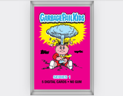 2020 Topps WAX DIGITAL Garbage Pail Kids Series 1 Pack GPK NFT 5 Cards ...