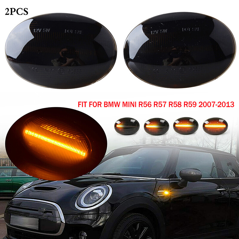 Dynamic LED Side Marker Indicator Turn Signal Light For Mini Cooper R56 ...