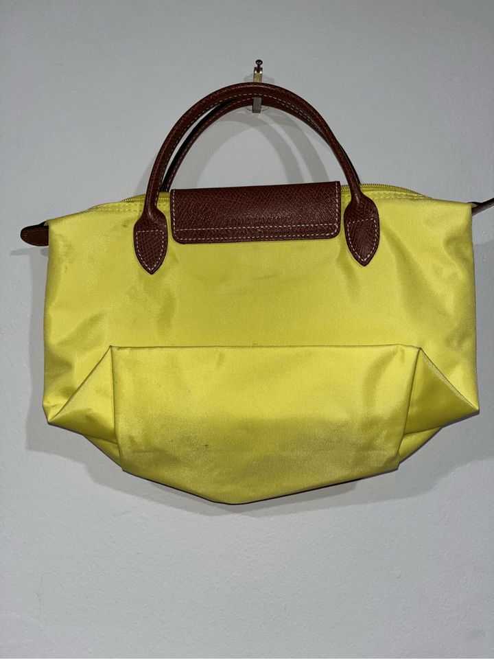Longchamp Small Tote Mini Le Pliage Yellow | eBay