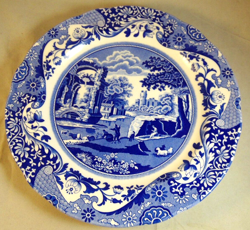 The Spode Blue Room Collection Vintage 10" Plate 'Italian' FREE ...