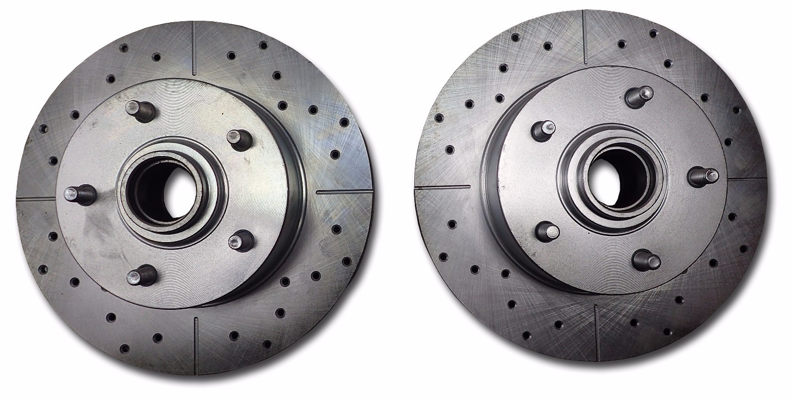 5514 front brake rotors pair 11" drilled and slotted Chevrolet Camaro ...